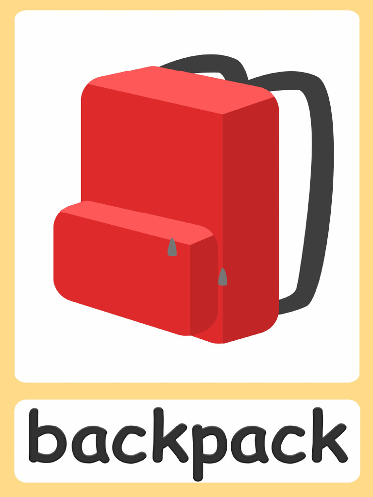 Classroom Flashcards Pack 1 | PDF