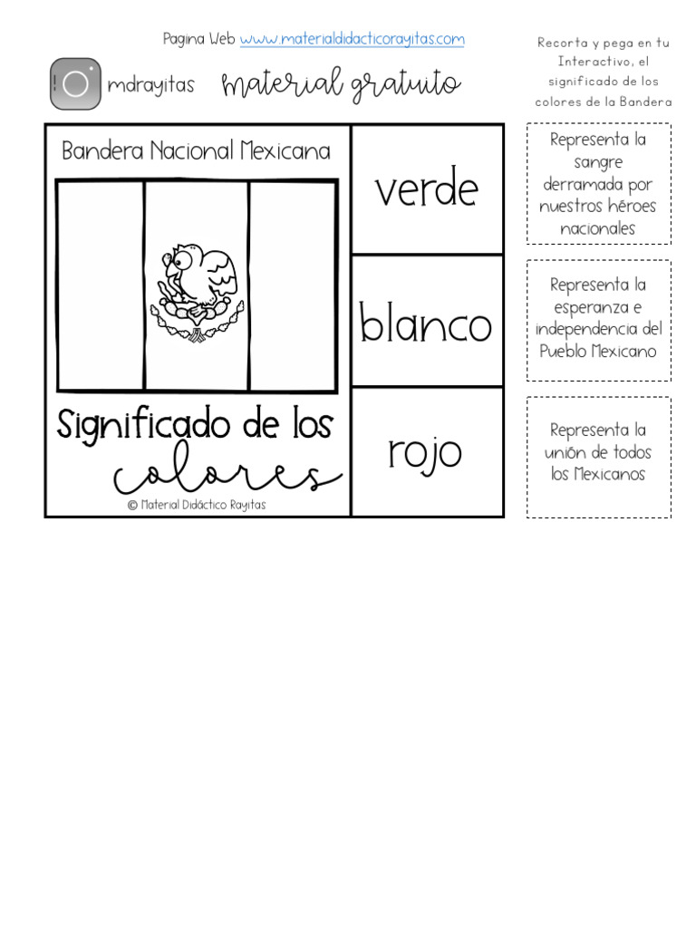 1670565831-Dia de La Bandera Actividades | PDF | Bandera | Símbolos ...