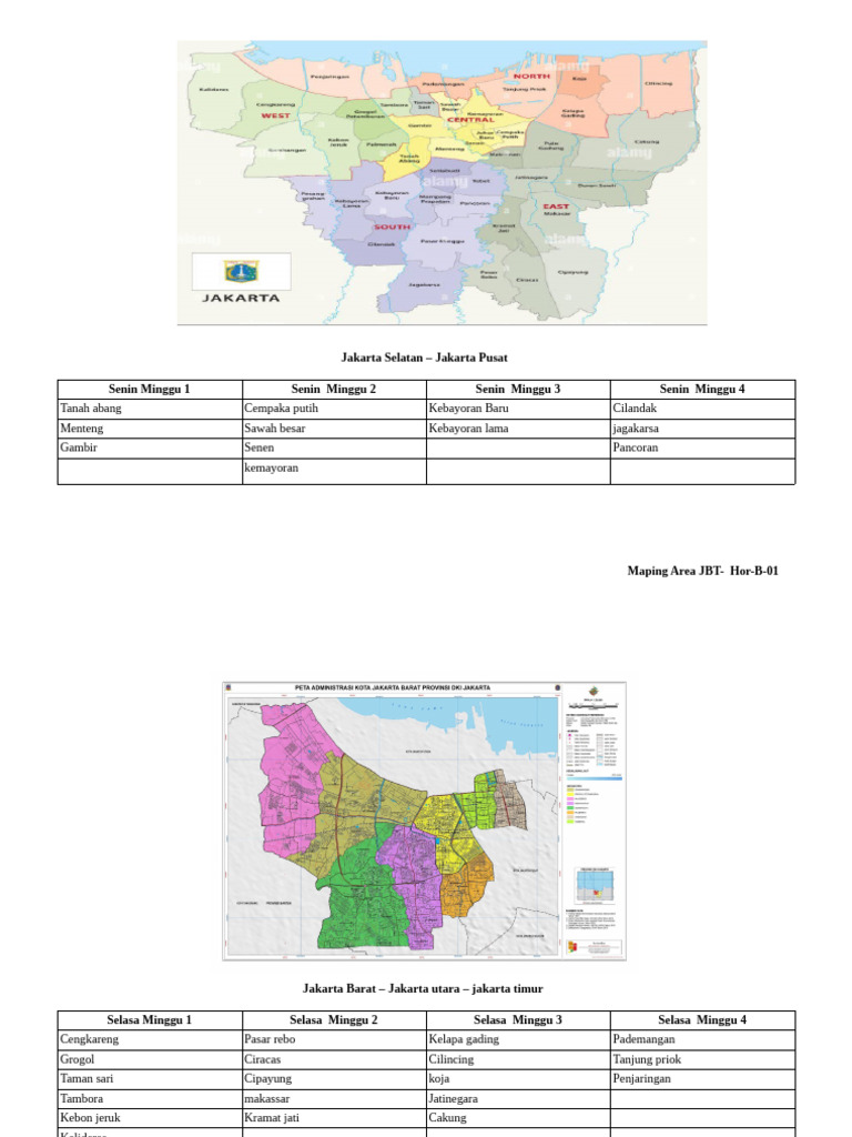 Maping Area JBT Hor B 01 | PDF