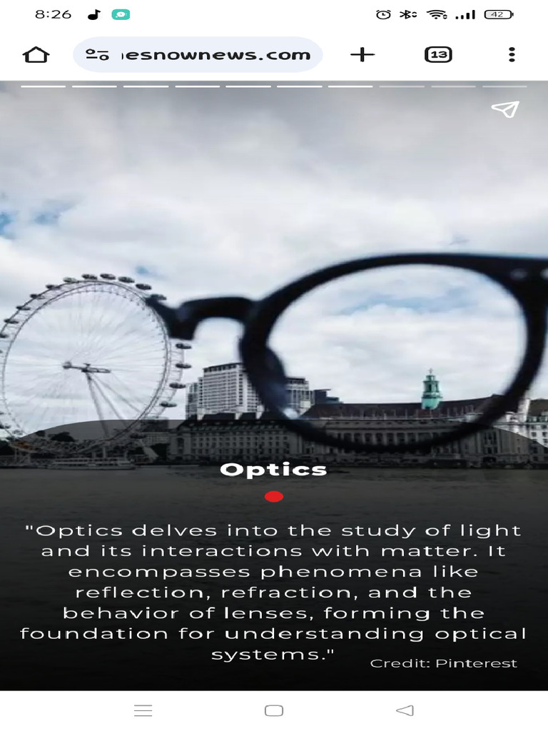 Optics | PDF
