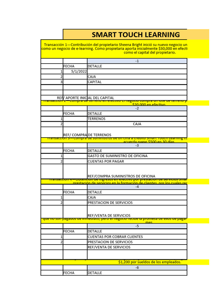LIBRO DIARIO +IVA Smat Touch Learning | PDF | Impuesto al valor agregado | Mercado (economía)