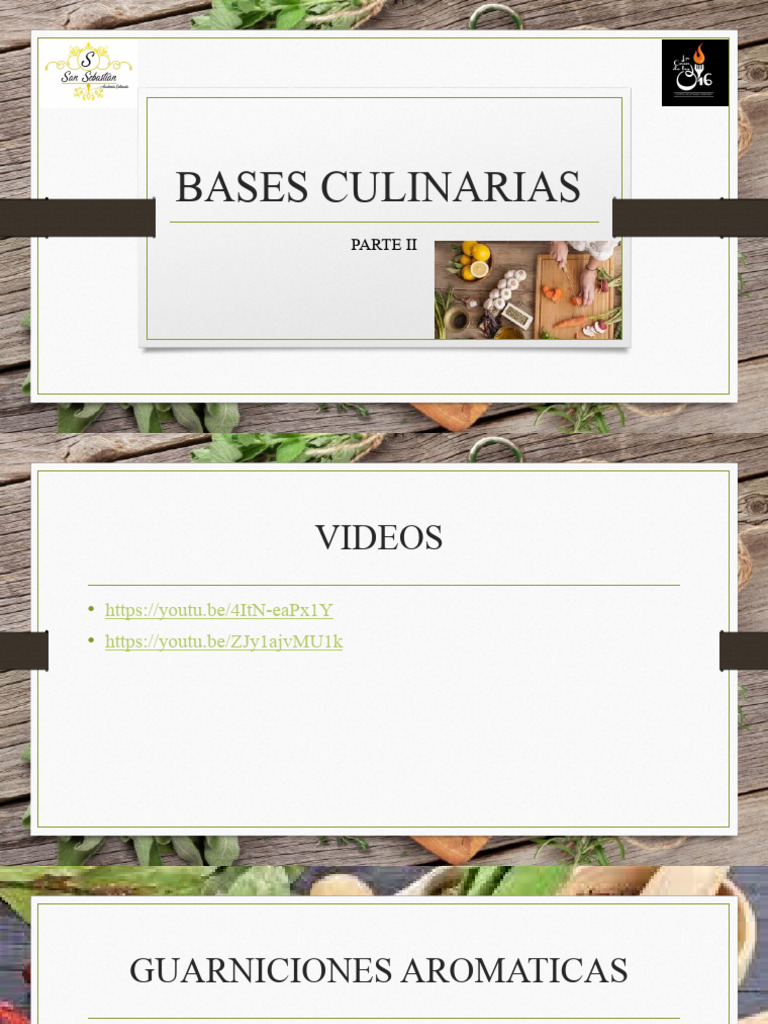 Bases Culinarias II | PDF | Cocinando | Fritura