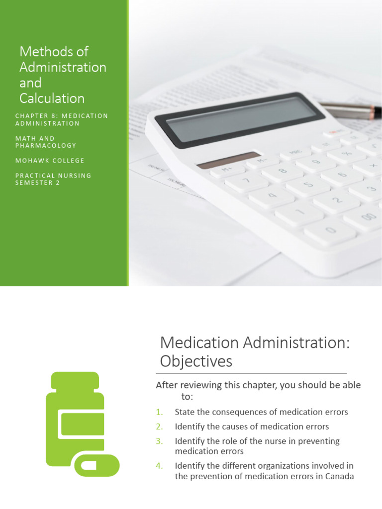 Pharm+Math+Module+2+ - MedicationAdministration+ (1) 2 | Download Free ...