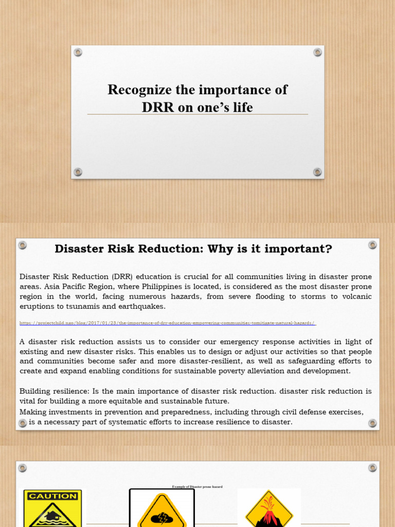 DRR Power Point 15 | PDF | Disaster Risk Reduction | Natural Disasters