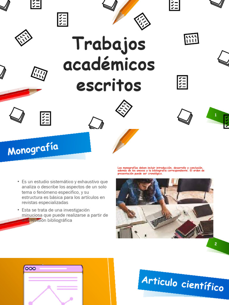 Tipos de trabajos académicos explicados | PDF | Hipótesis | Presupuesto