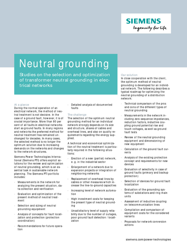 Optimizing Neutral Grounding Methods | PDF | Mathematical Optimization ...