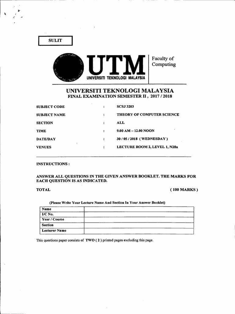 Full Text | PDF | Models Of Computation | Metalogic