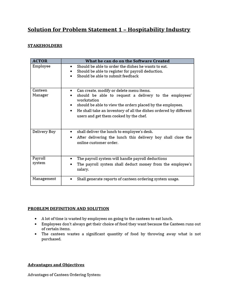 Sample For Problem Statement 1 Unilever 1-2-1706548549121 | PDF | Menu ...