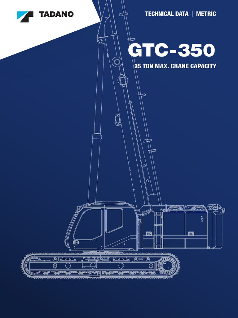 GTC-350 LNG en Gen S 202210 | PDF | Crane (Machine) | Manufactured Goods
