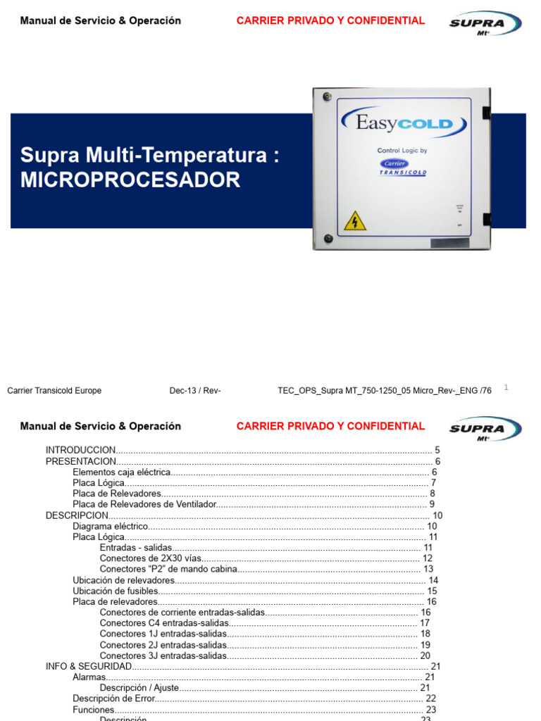 TEC - OPS - Supra MT - 750-1250 - 62-61921-20 - Rev - SPA (3) MICROPROCESADOR | Descargar gratis ...