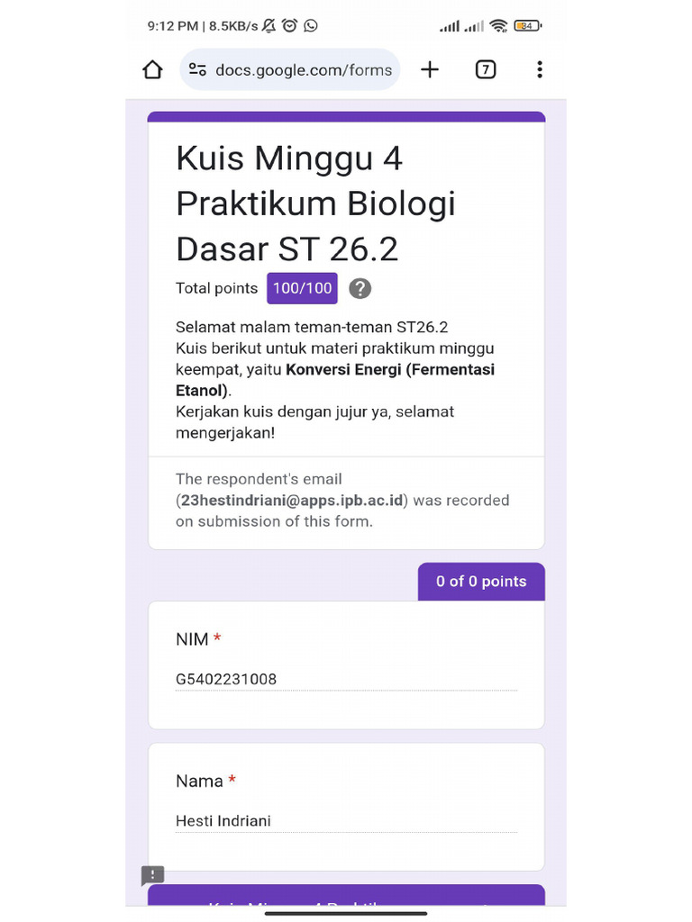 P04 Kuprak Biologi | PDF