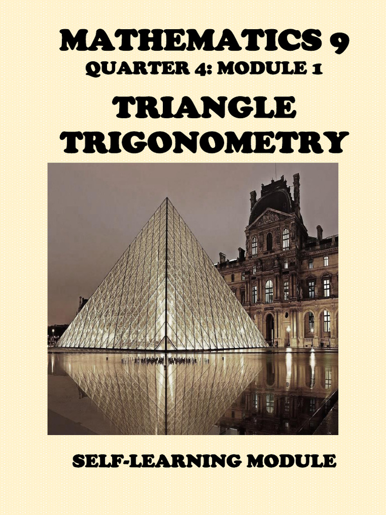 Module | PDF | Trigonometric Functions | Trigonometry