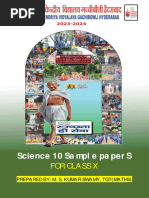 CSSC - Qp-Science-10-Cssc-Set 1 | PDF | Iron | Chemical Bond