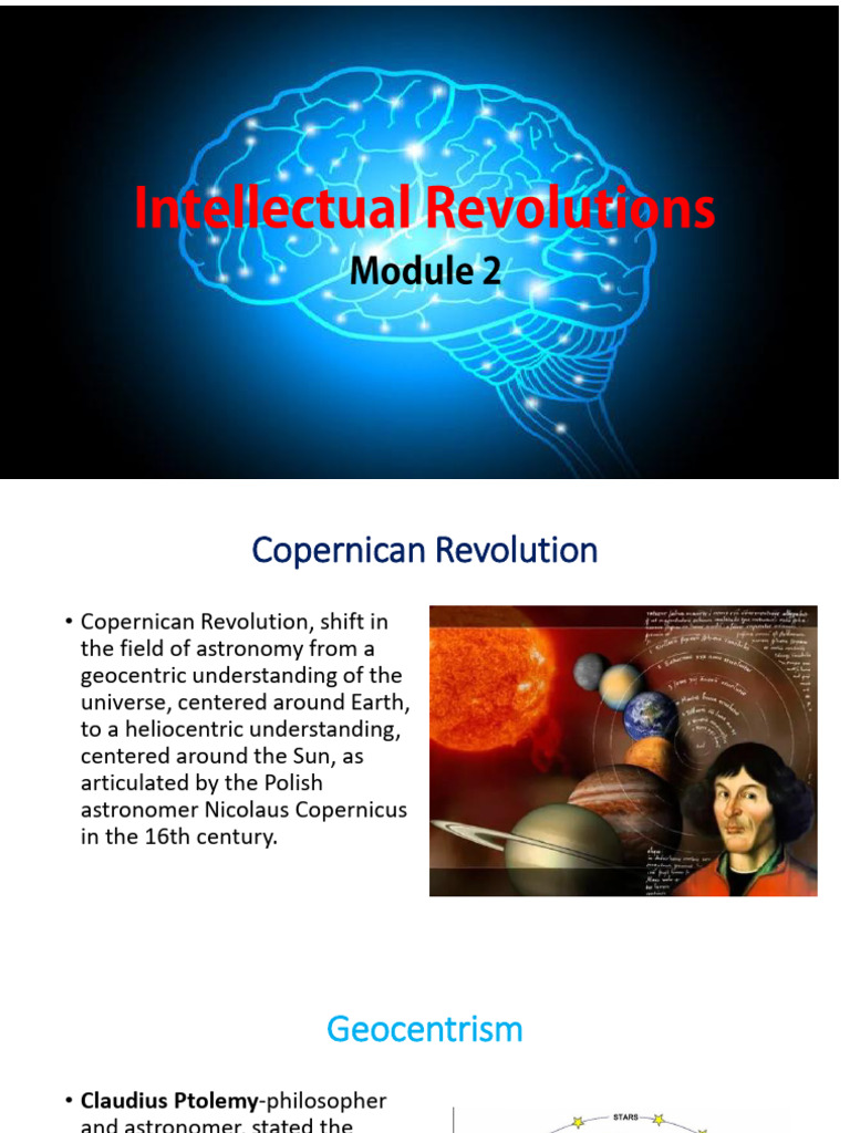 Module 2 Intellectual Revolutions | PDF | Natural Selection | Evolution