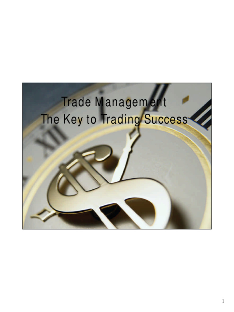 Trade Management | PDF | Profit (Economics) | Moving Average