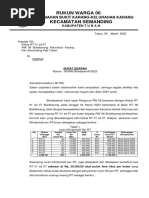 Laporan Kas RT | PDF | Pengelolaan Keuangan & Uang