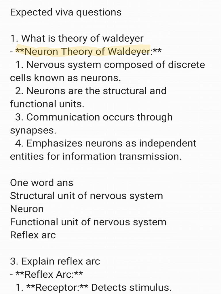Viva Questions | PDF