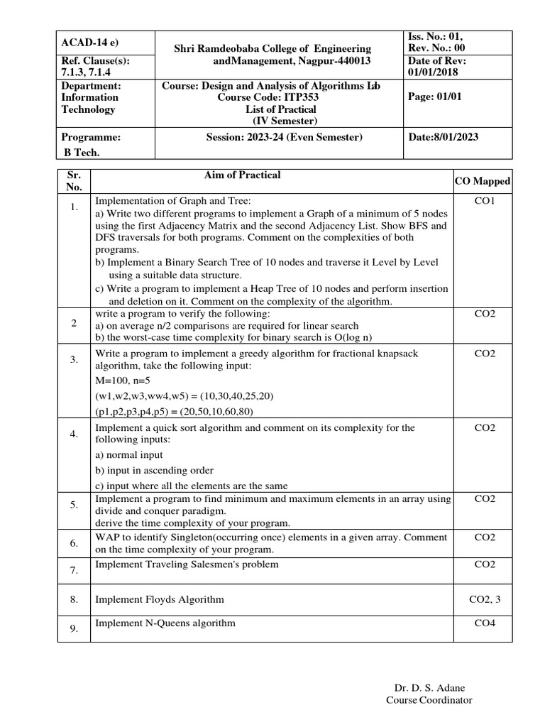ACAD | PDF | Time Complexity | Combinatorics