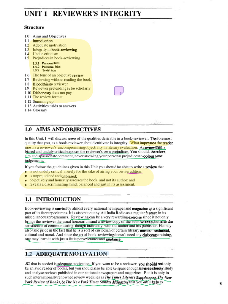 Integrity in Book Reviewing Guide | PDF | Sexism | Psychological Concepts