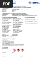 MSDS Oil Spill Dispersant Type I 20180201 | PDF | Toxicity | Waste