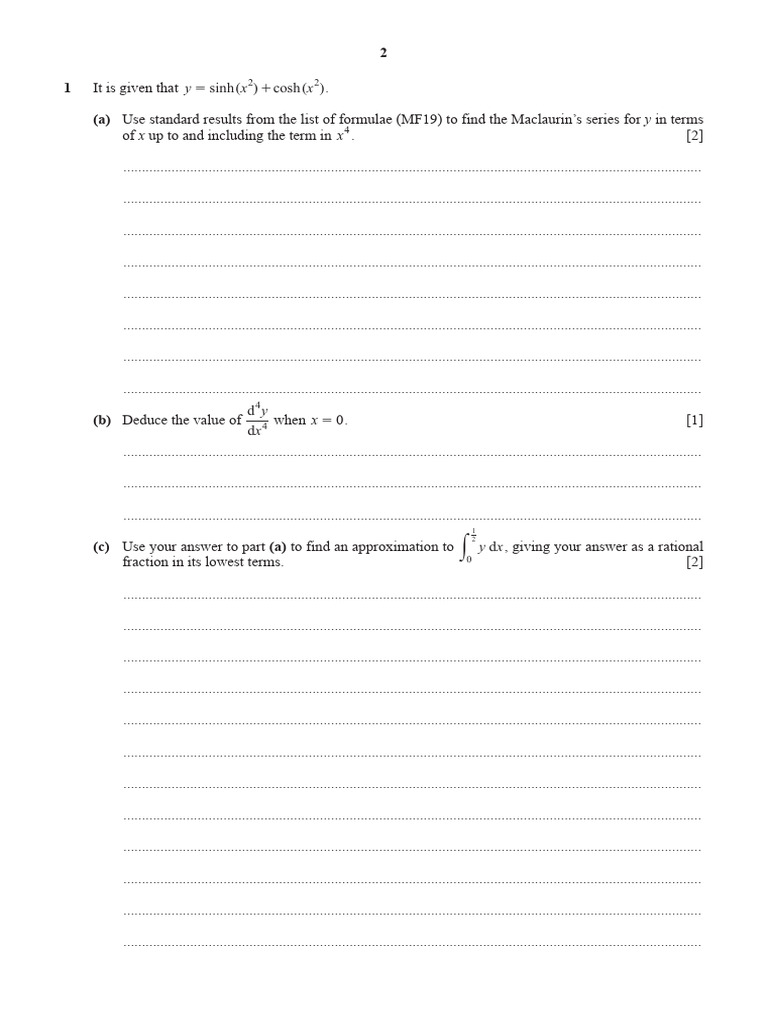 FM Paper 2 Revision 8 2023 | PDF | Eigenvalues And Eigenvectors | Abstract Algebra