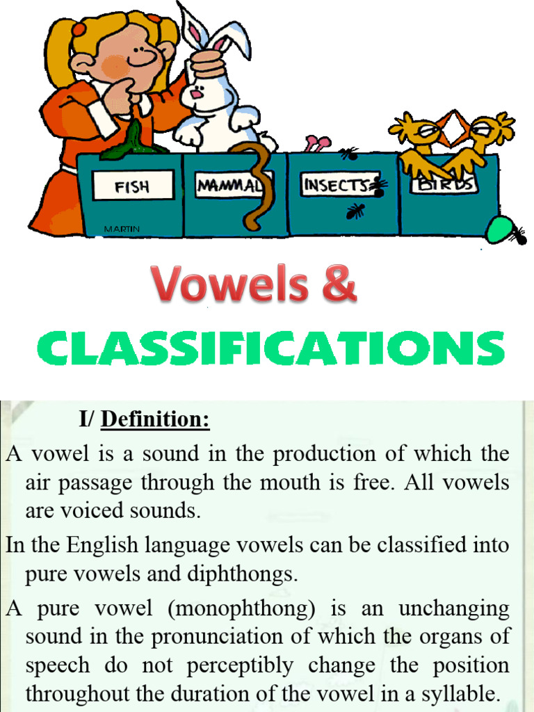 3 - Vowels & Classification | PDF | Vowel | Languages