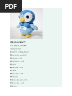 Metapod Amigurumi Pattern 1-1 | PDF | Crochet | Yarn