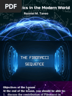 Fibonacci Spiral Worksheet | PDF