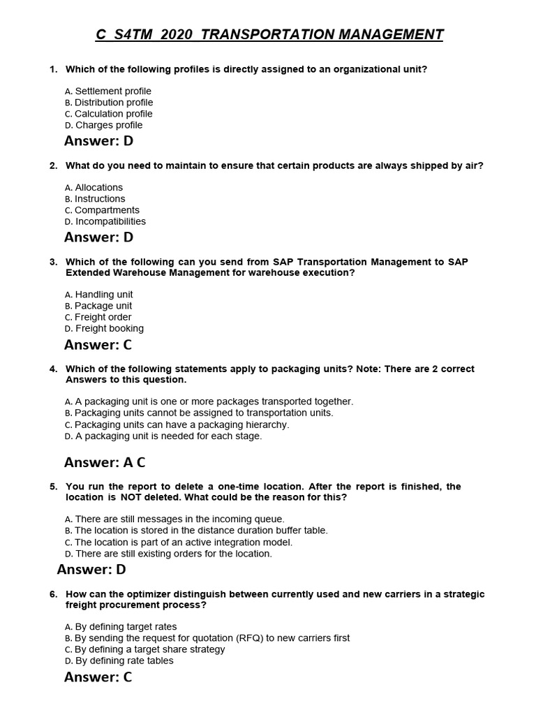 Updated New | PDF | Cargo | Transport