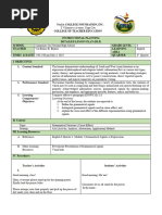 A Detailed Lesson Plan in Synthesizing | PDF | Cloud | Question