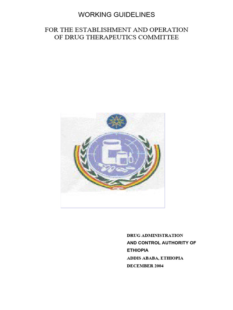 Guideline On DTC 1 | PDF | Pharmacy | Medical Prescription