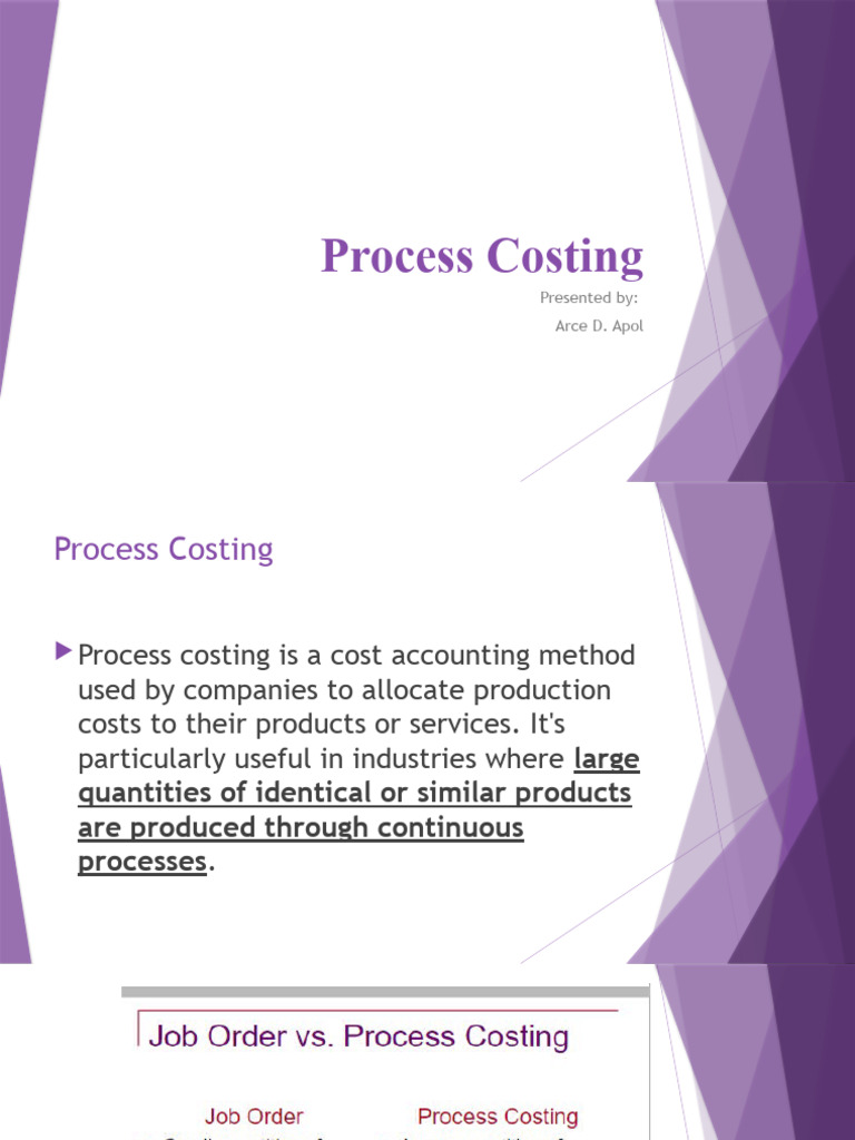 Process Costing | PDF | Cost Accounting | Cost