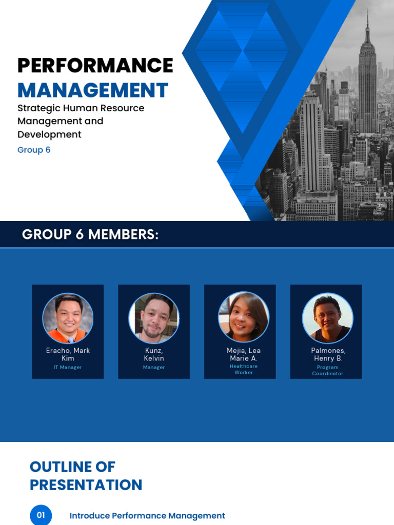 Group 6 Performance Management Presentation | PDF | Performance ...
