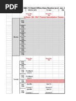 Example Company Weekly Battle Rhythm | PDF
