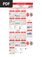 Calendario Escolar UTEQ 2025 | PDF