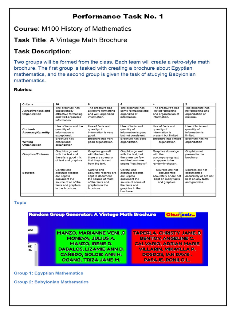 M100 PETA No. 1 | PDF