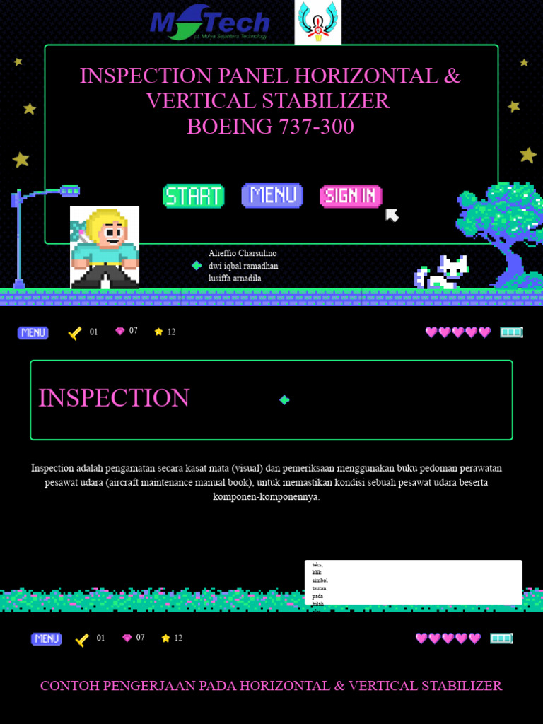 Inspection Panel Horizontal & Vertical Stabilizer BOEING 737-300 | PDF