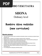Zimbabwe Distance Chart | PDF