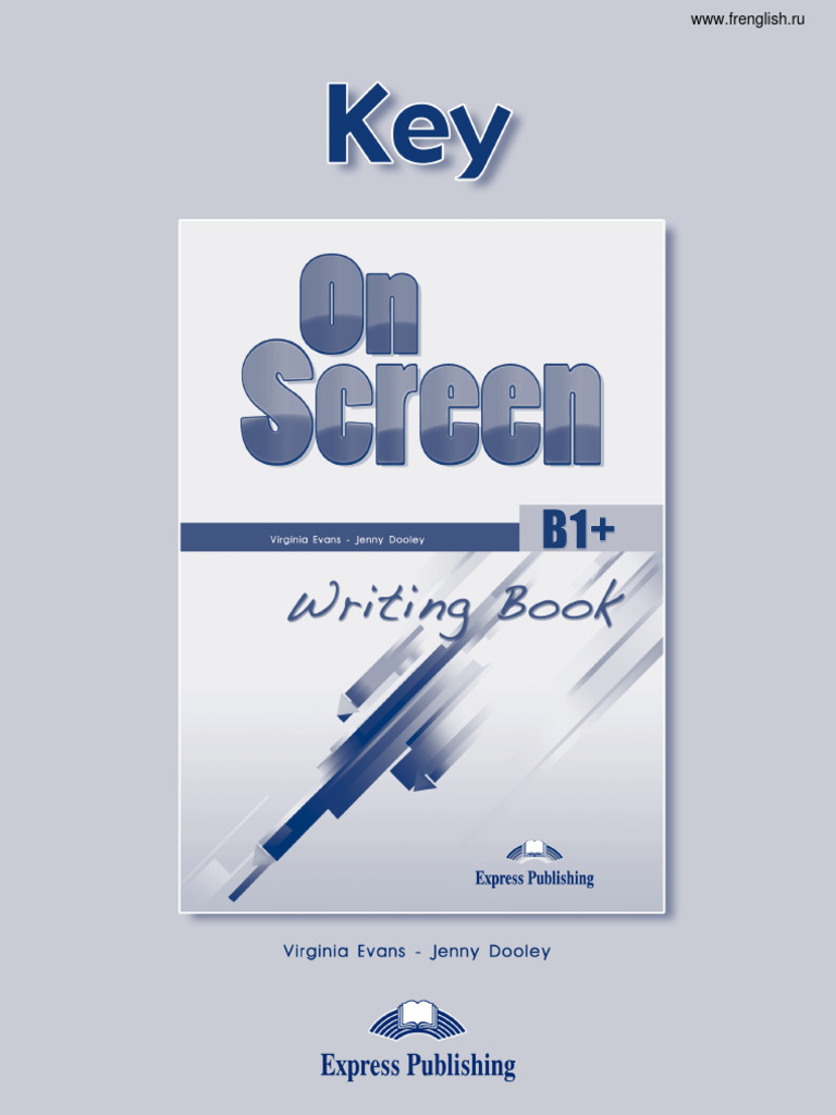 On Screen B1 Plus Writing Book Key 1621863829 | PDF
