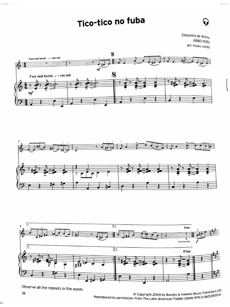 Tico-Tico No Fuba | PDF