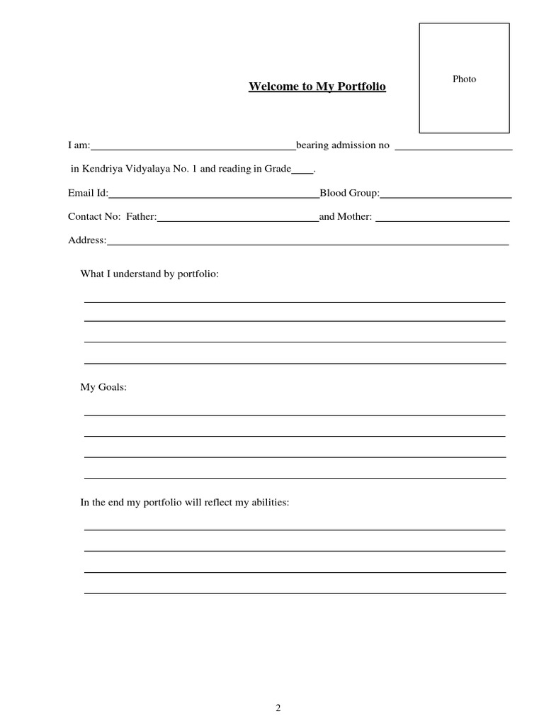 Student Portfolio and Assessments | PDF | Teachers | Learning