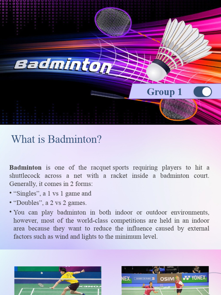 BADMINTON | PDF | Athletic Sports | Sports