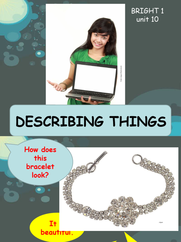 Describing Things | PDF | Pronoun | Human Communication