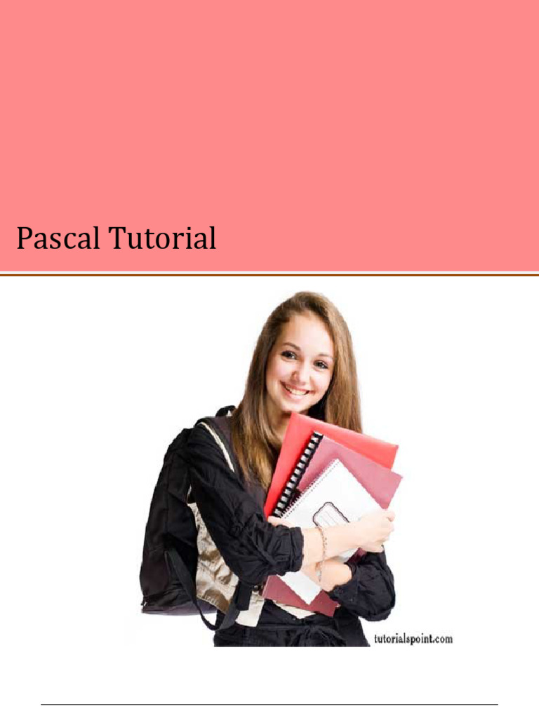 Pascal Tutorial Pdf Data Type Pointer Computer Programming 9065