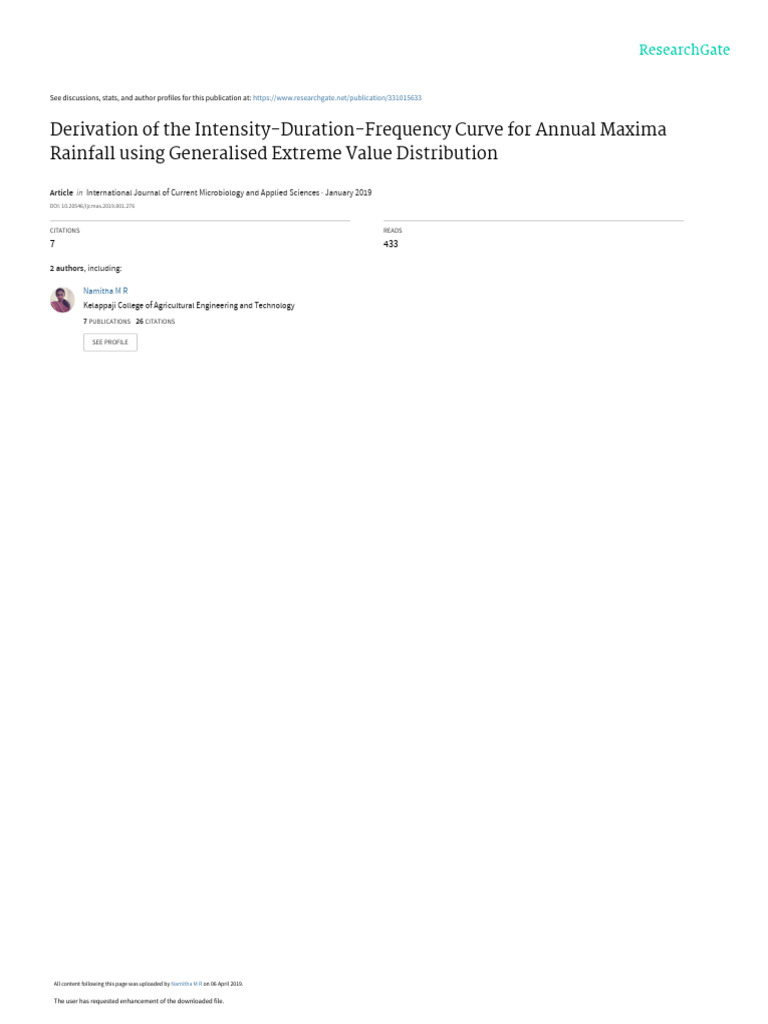 Article3 Ijcmas | PDF | Statistical Models | Probability Theory