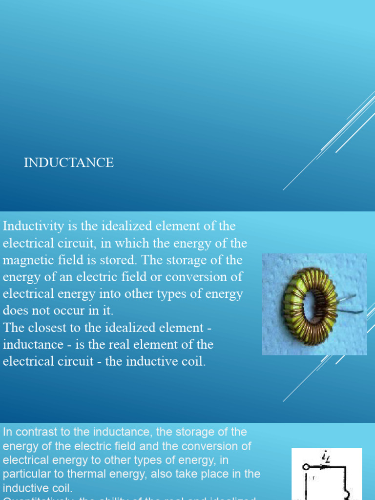 Англ,Inductance | PDF