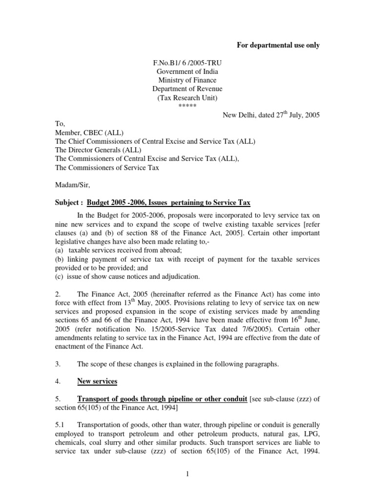 Govt Circular For Ser - Tax | PDF | Franchising | Taxes Govt Circular For Ser - Tax | PDF | Franchising | Taxes