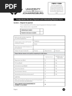 NWU Financial Undertaking With Adress - Final | PDF | Salary | Fee