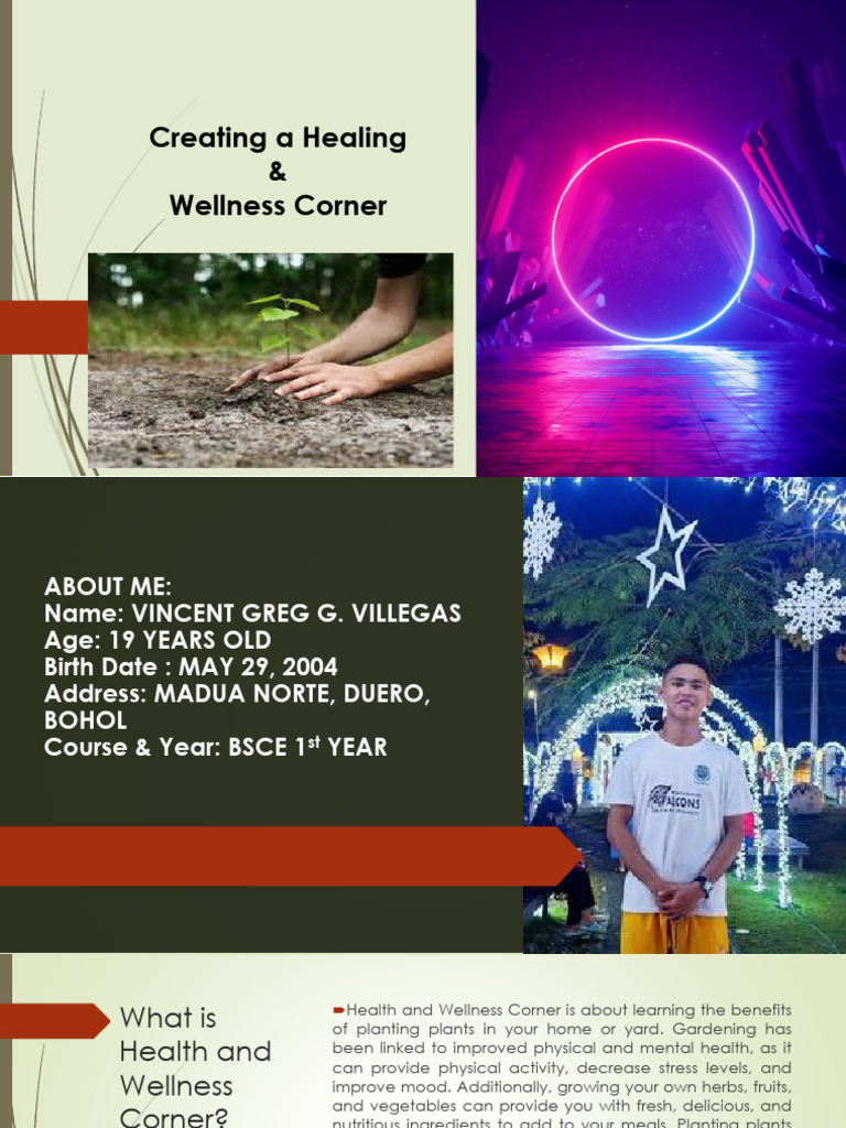 Creating and Healing Wellness Corner Villegas Last | PDF | Agriculture