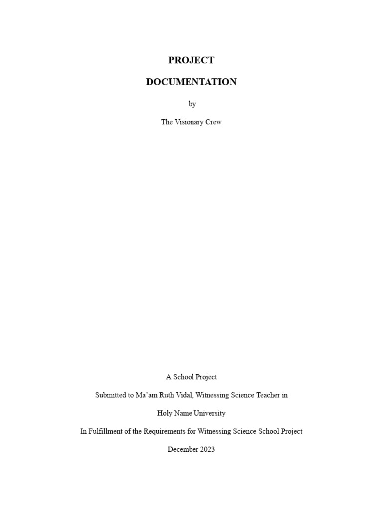Project Document | PDF | Waste | Waste Management